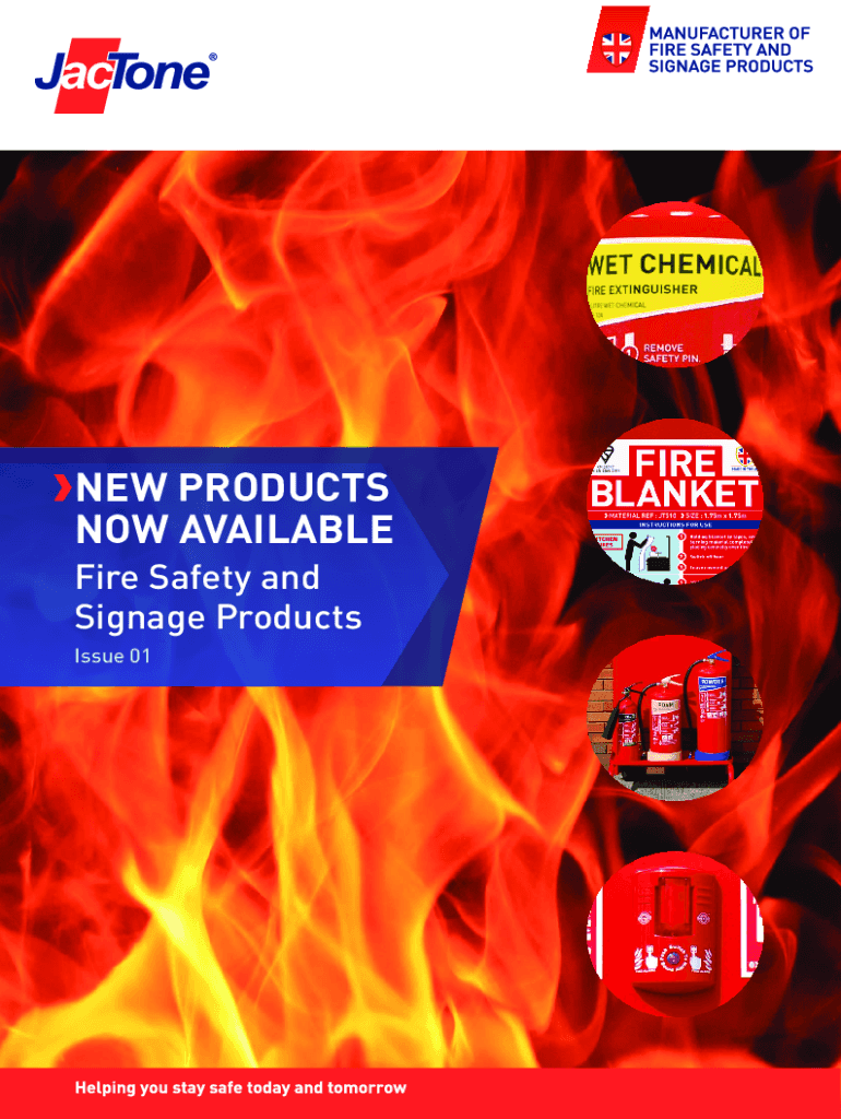 Fillable Online About Jactone, manufacturer of high quality safety ...