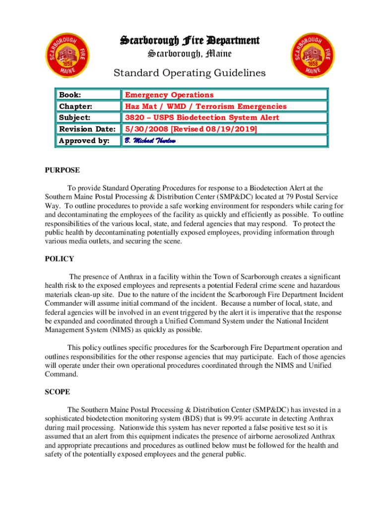 Fillable Online Guidelines for Hazardous Materials Response, Planning ...