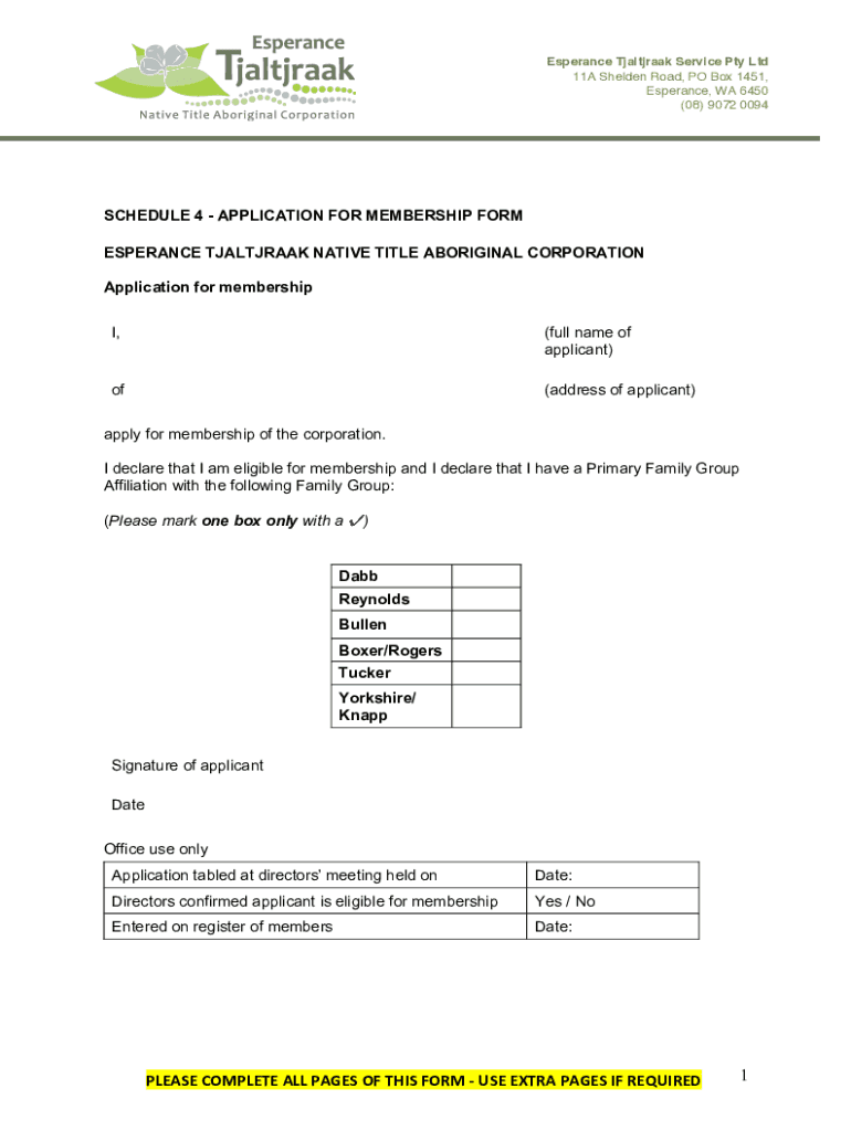Fillable Online 1 PLEASE COMPLETE ALL PAGES OF THIS FORM Fax Email ...