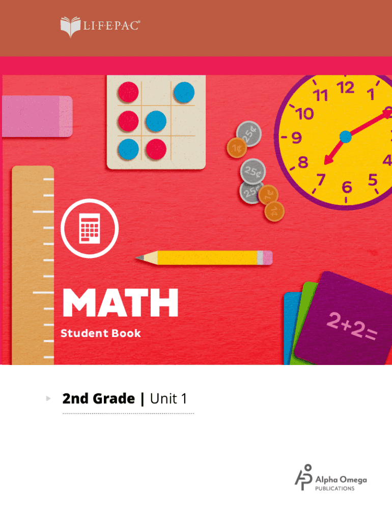 Fillable Online Rod & Staff Grade 2 Math Student Book Unit 1, SECOND ...