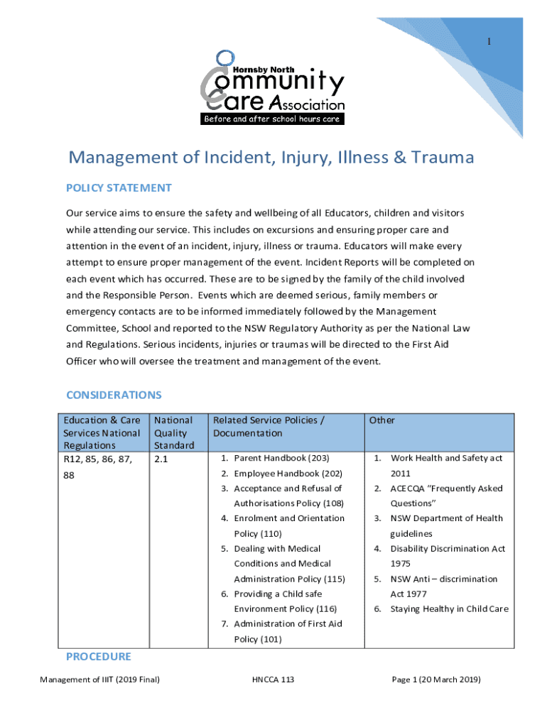Fillable Online What is Incident Management in Safety? (And How Does It ...
