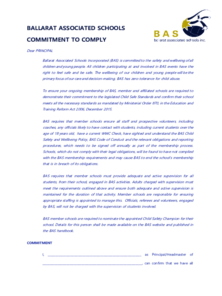 Fillable Online STATEMENT OF COMMITMENT TO THE SAFETY ... Fax Email ...