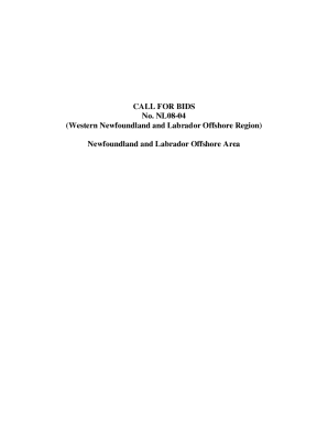 Fillable Online Call for Bids - Industry, Energy and Technology Fax ...