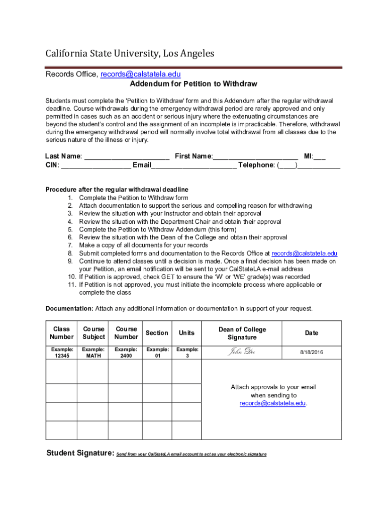 Fillable Online Admission Application Withdrawal Fax Email Print ...