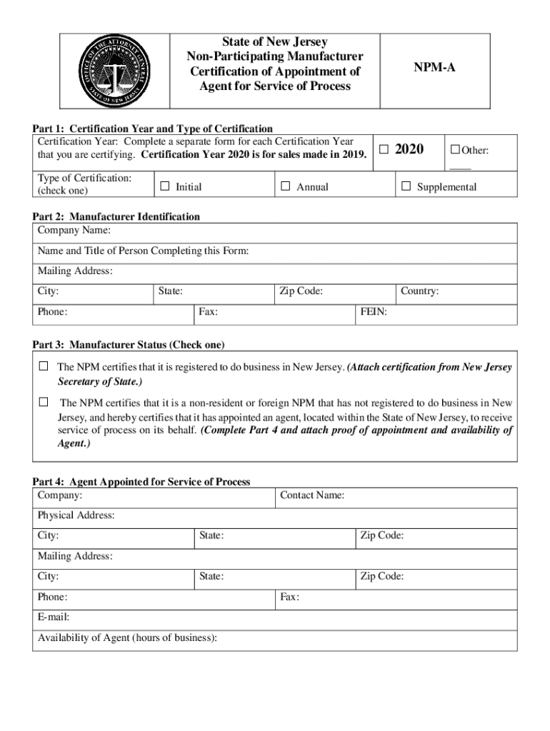 Fillable Online Rule 1:39 - Specialty Certification of Attorneys, N.J ...