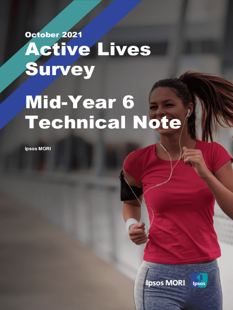 Fillable Online Active Lives Survey 2020-2021 Year 6 (mid-year) - technical note. Universal ...