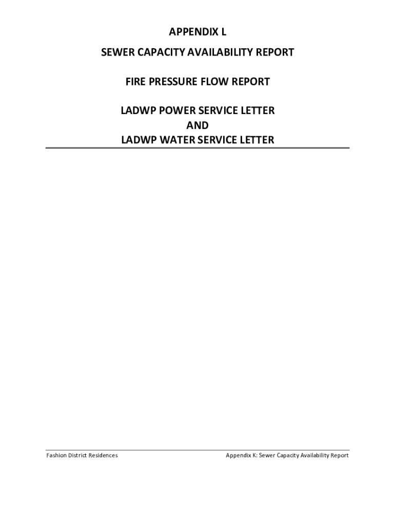 Fillable Online Sewer Capacity Availability Request (SCAR) Fax Email ...