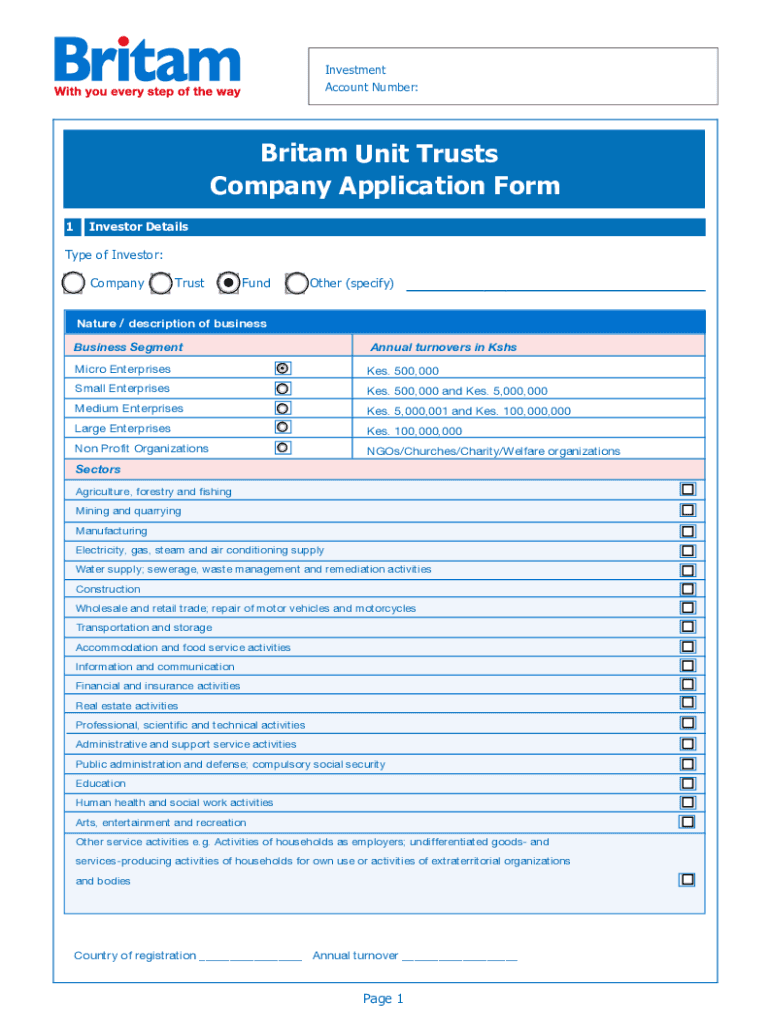 Fillable Online Britam Redemption Form - Fill Out and Sign Printable ...