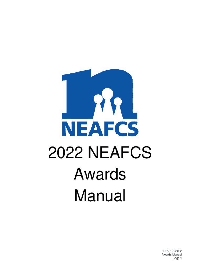 Fillable Online neafcs memberclicks 2022 NEAFCS & TEAFCS Awards Update ...