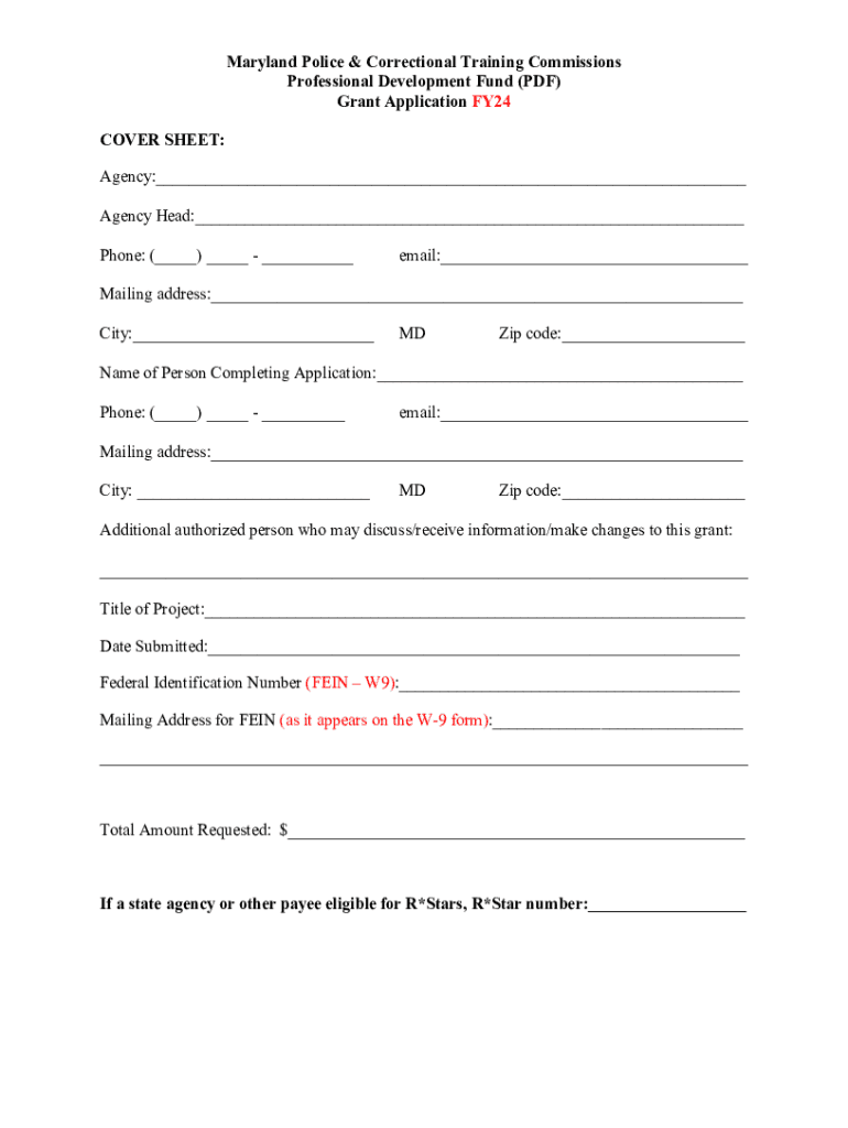 Fillable Online Maryland Police & Correctional Training Commissions Fax Email Print - pdfFiller