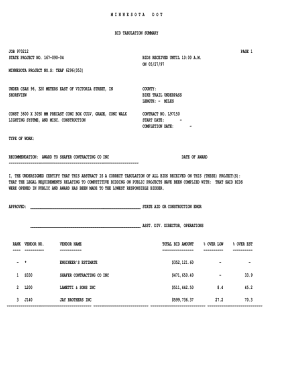Fillable Online Pre-Letting (How to Bid) Fax Email Print - pdfFiller