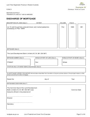 Fillable Online Land Titles Registration practice manual Fax Email ...