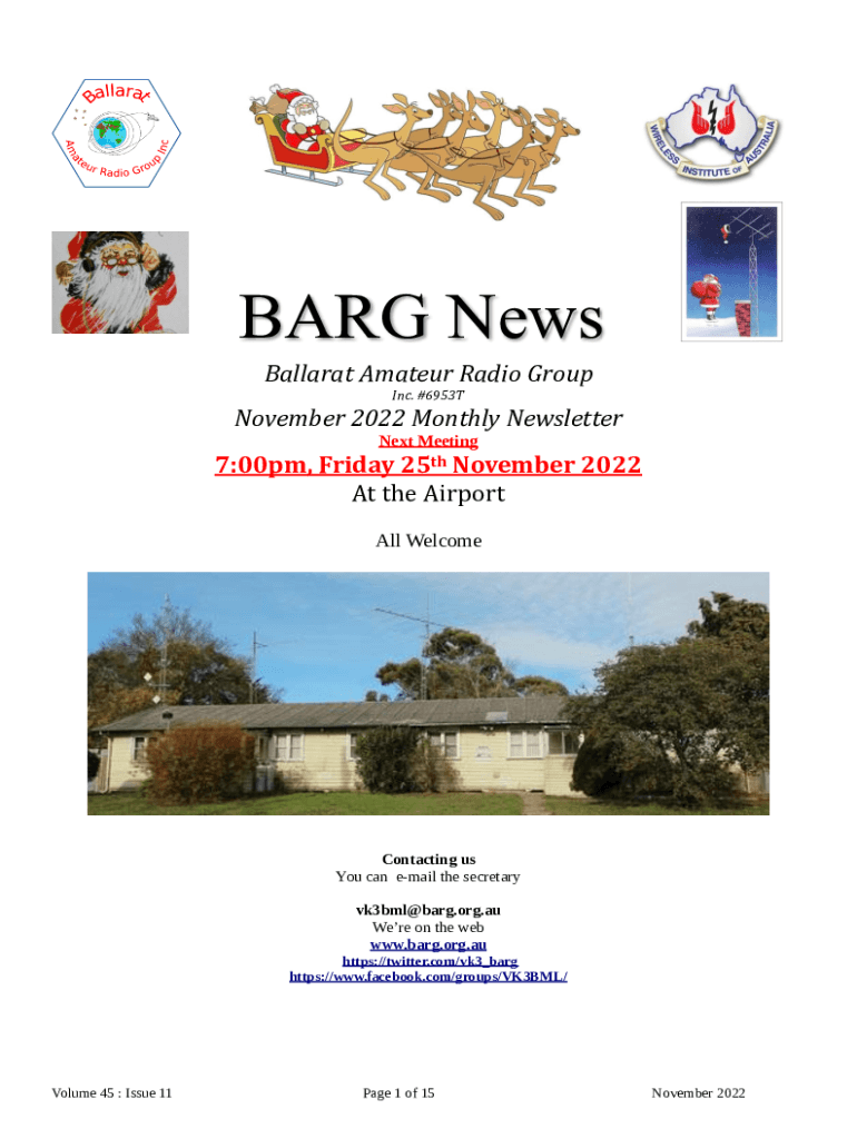 Fillable Online Fillable Online barg org May - Ballarat Amateur Radio ...