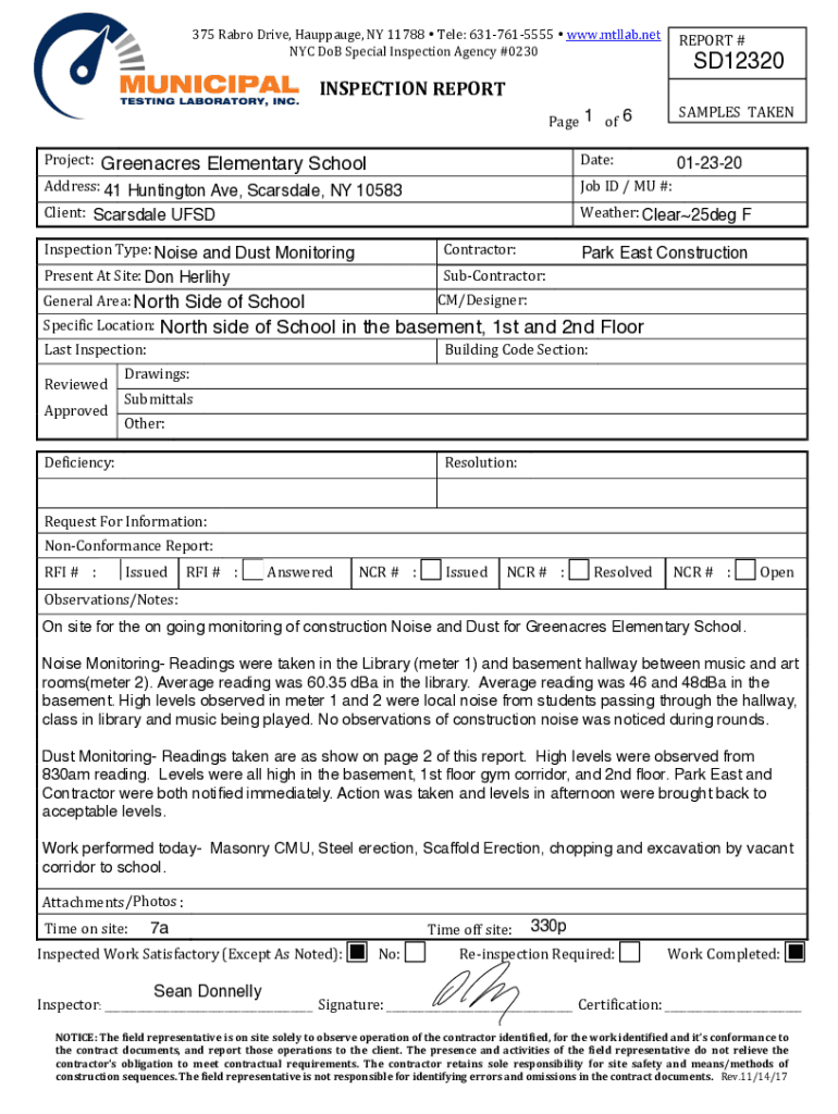 Fillable Online Special Inspection Registration - Buildings Fax Email ...