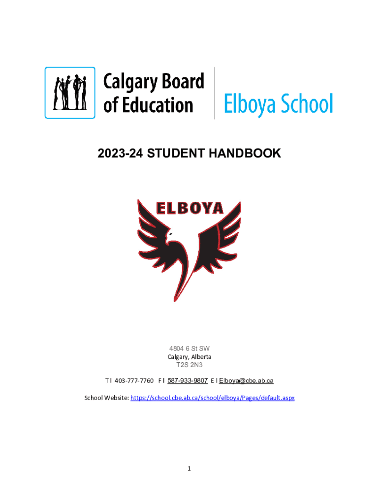 Fillable Online Our School - Elboya School - Calgary Board of Education Fax Email Print - pdfFiller