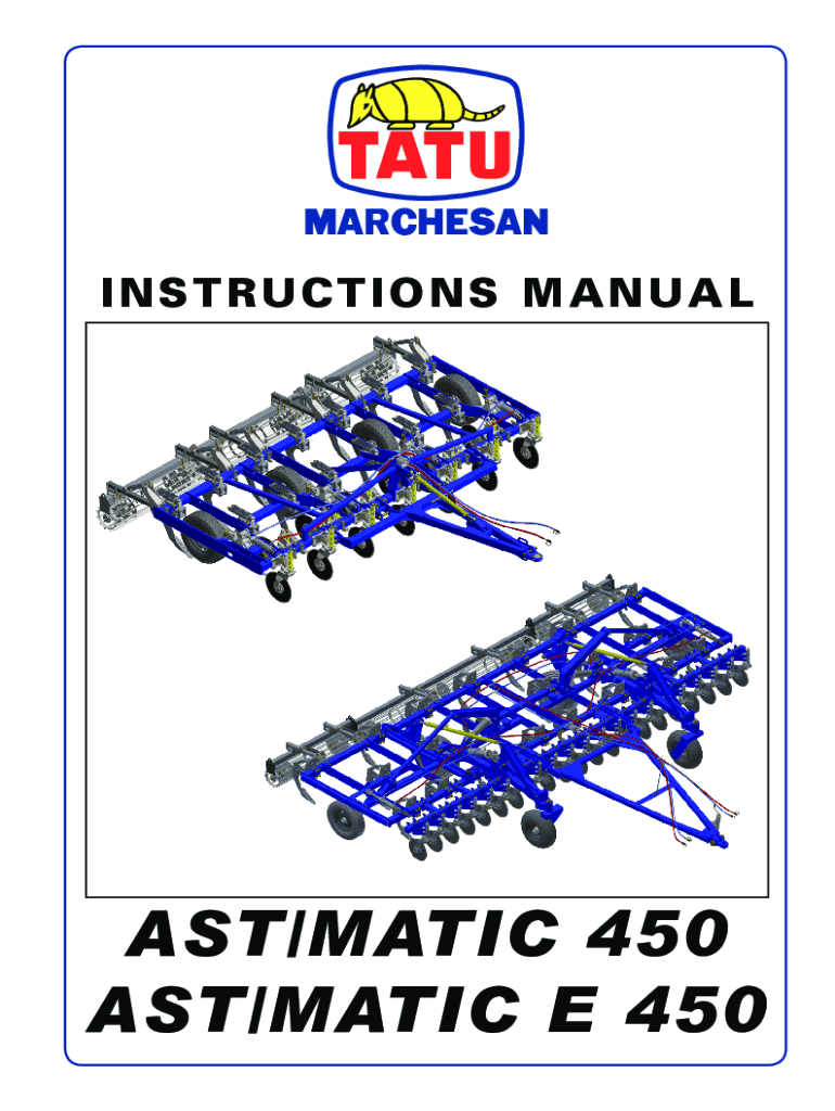 Fillable Online AST/MATIC 450 AST/MATIC E 450 Fax Email Print - pdfFiller
