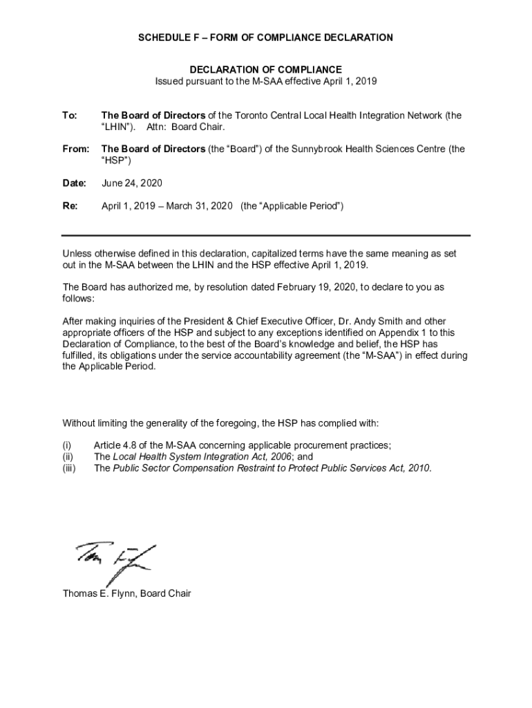 Fillable Online multi-sector service accountability agreement - Toronto ...