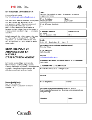 Remplissable En Ligne DEMANDE POUR UN ARRANGEMENT EN MATIRE D' ... Fax Email Imprimer - pdfFiller