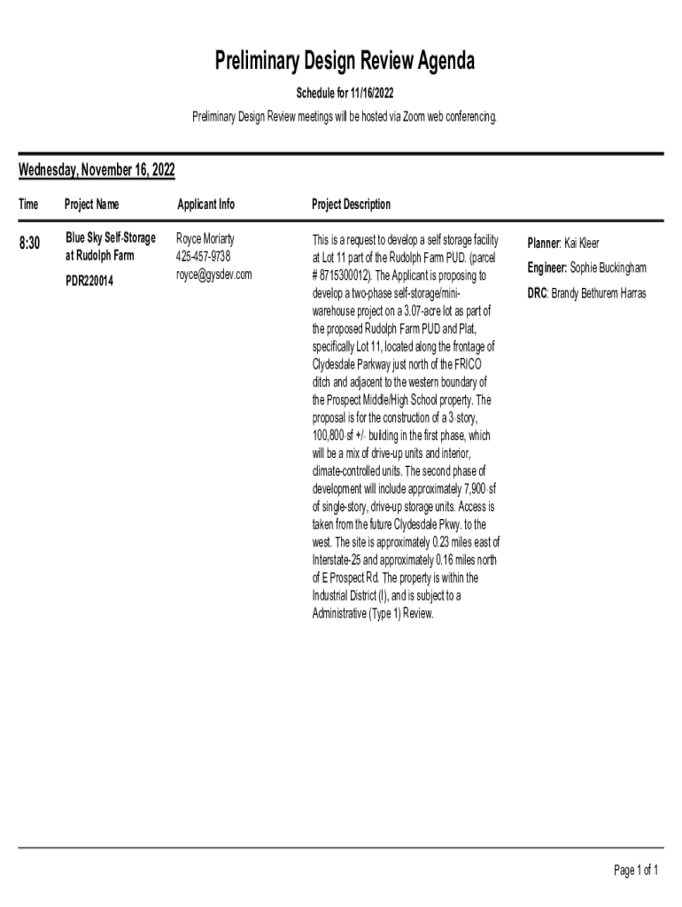 Fillable Online How to run design review meetings with sample agenda ...