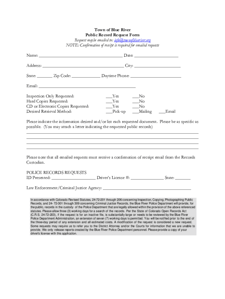 Fillable Online Public Records Request Form4.pdf Fax Email Print ...