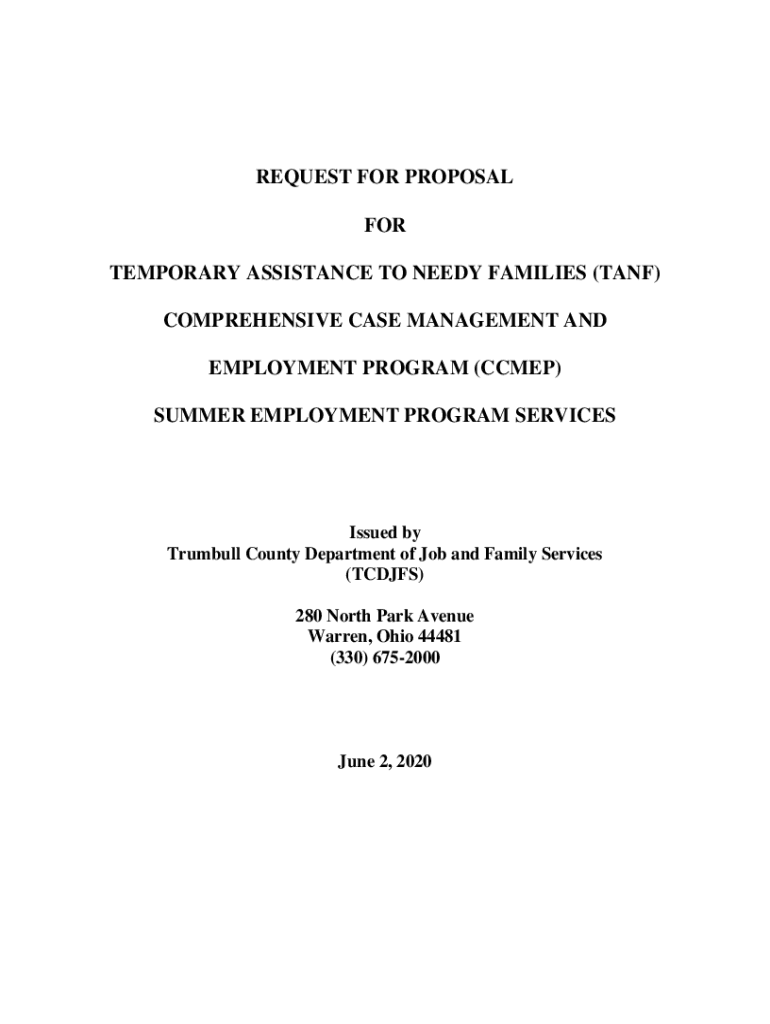 Fillable Online Public Notice Request for Proposal (RFP) Fax Email ...