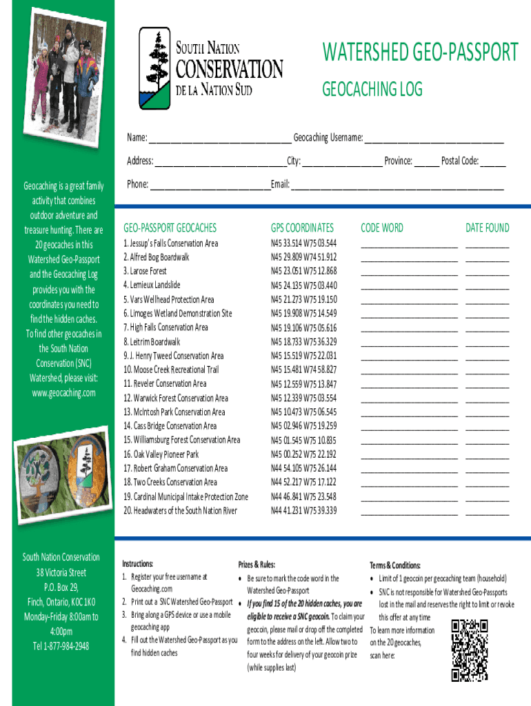Fillable Online What is Geocaching brochures - How do I...? Fax Email Print - pdfFiller