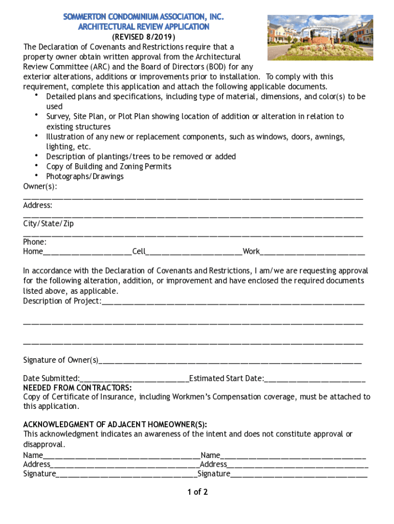 Fillable Online ARC forms--8 Fax Email Print - pdfFiller