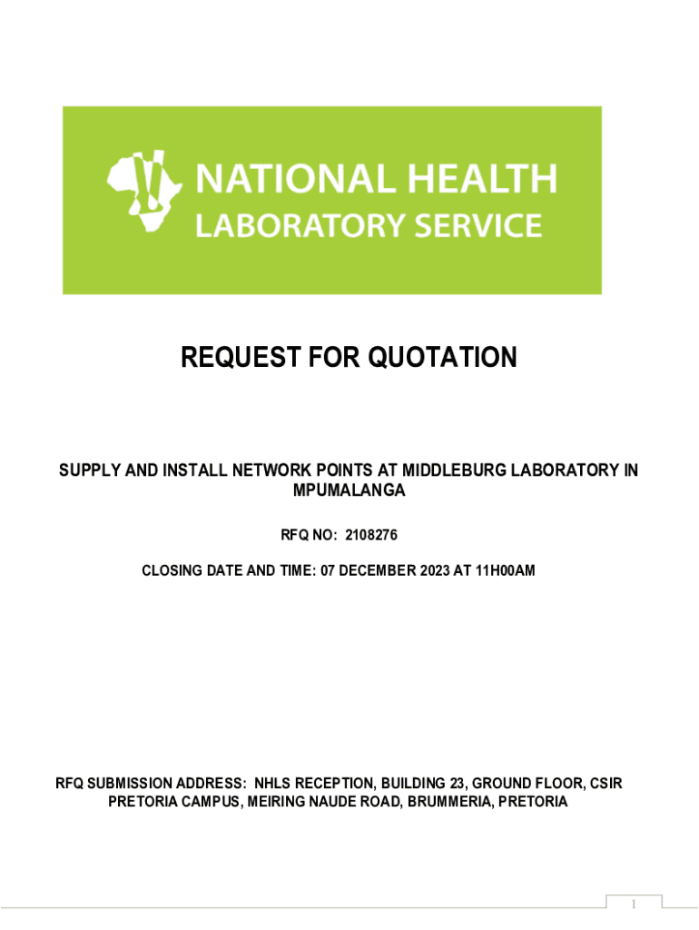 Fillable Online Network Cabling Supplies, Installation and Maintenance ...