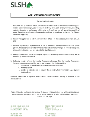 Fillable Online SLSH Application - version two - edited 2 Fax Email ...