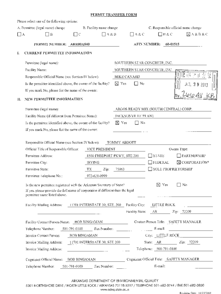 Fillable Online Environmental Permits Forms And Requirements - NYDEC ...