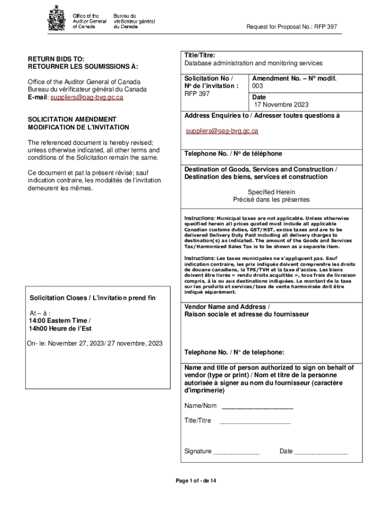 Fillable Online Request for Proposal (RFP) #350 - Financial Audit ...