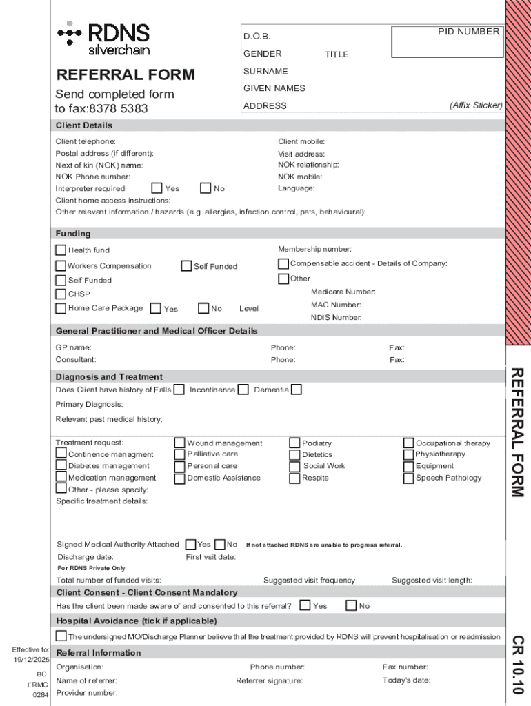 Fillable Online Royal District Nursing Service of SA Inc Performance ...