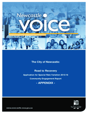 Fillable Online newcastle nsw gov Newcastle City Council's application ...