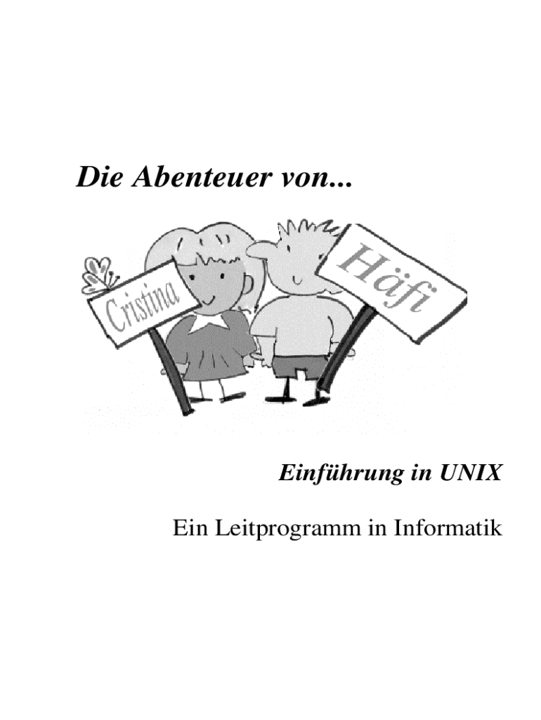 Ausfüllbar Online IT 244: Introduction to Linux/Unix - Class Exercises Fax Email Drucken - pdfFiller