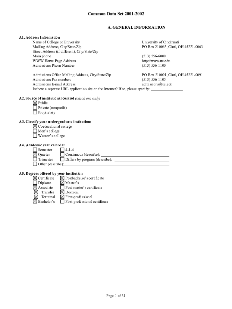 Fillable Online Table of Contents Section A - General Information 2 Section B ... Fax Email ...