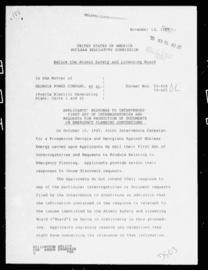 Fillable Online Forwards affidavits verifying interrogatory replies ...