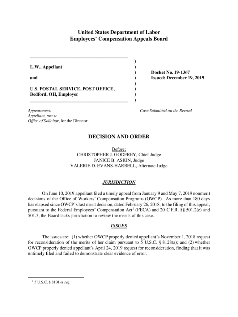 Fillable Online 19-1795: J.W. and DEPARTMENT OF VETERANS ... Fax Email ...