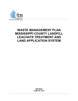 Fillable Online STATE OF MISSISSIPPI SOLID WASTE MANAGEMENT ... Fax ...