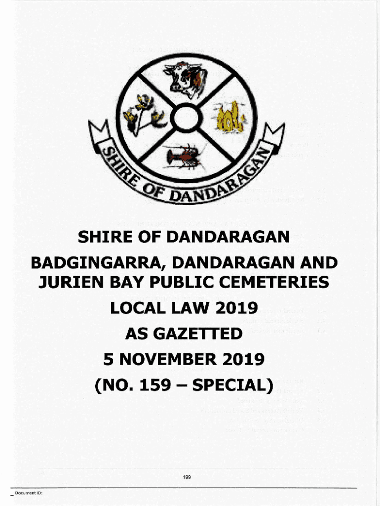 Fillable Online SHIRE OF DANDARAGAN BADGINGARRA, ... Fax Email Print ...