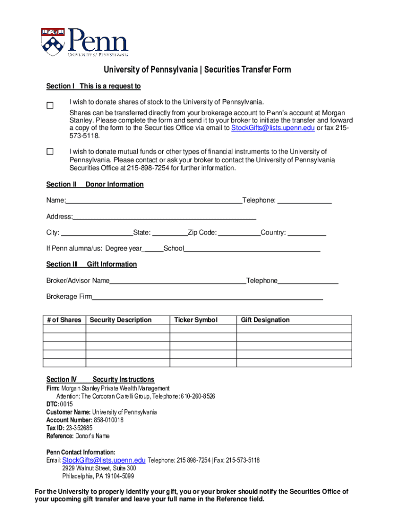 Fillable Online alumni wharton upenn University of ...