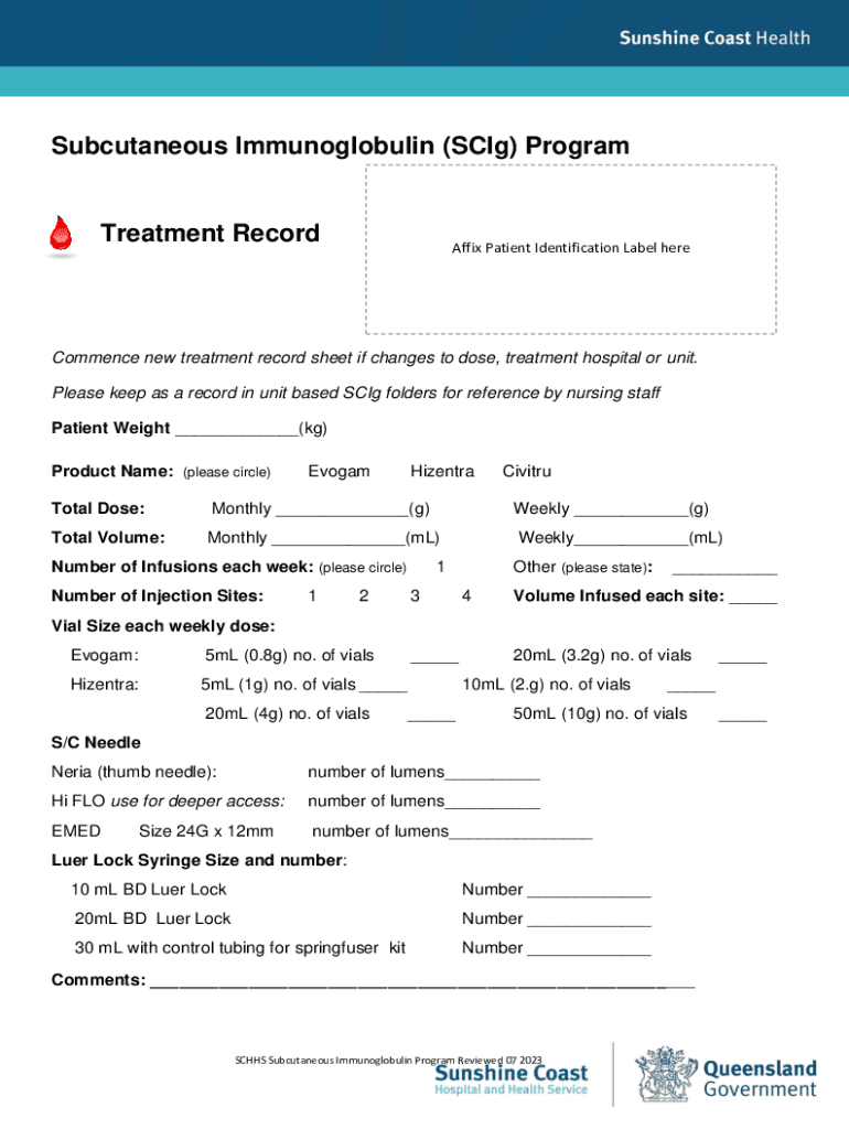 Fillable Online Subcutaneous immunoglobulin: opportunities and outlook ...