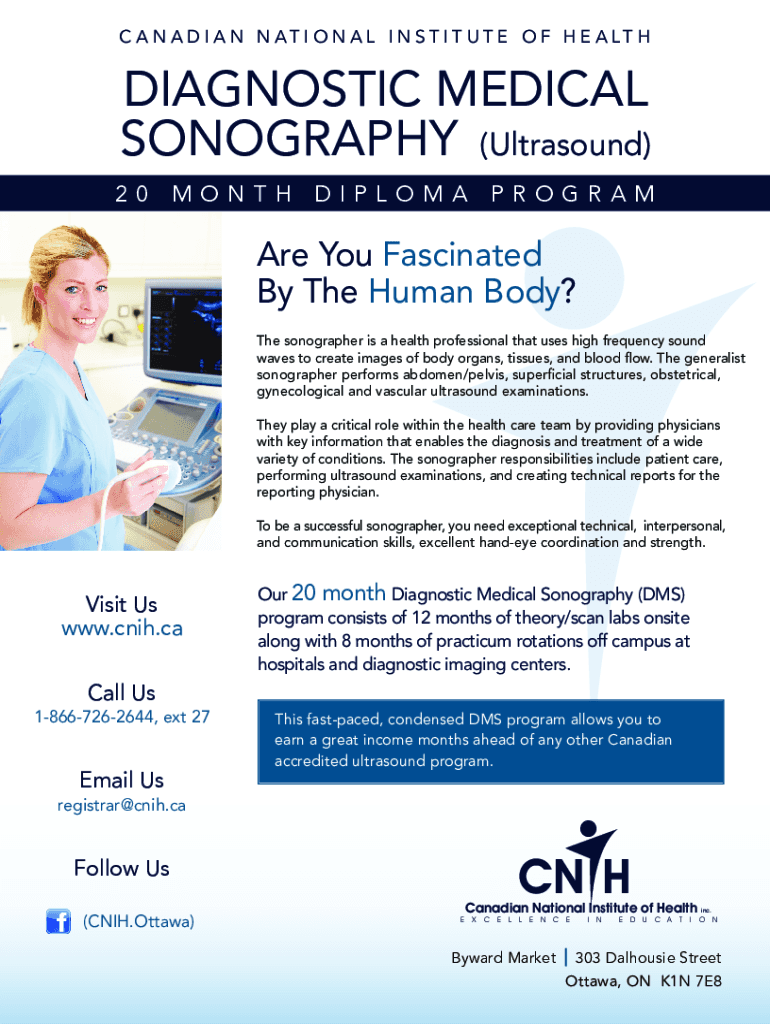 Fillable Online CN H - DIAGNOSTIC MEDICAL SONOGRAPHY (Ultrasound) Fax ...