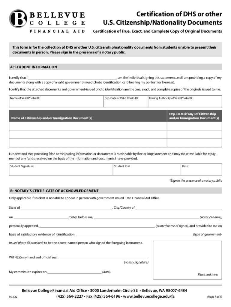 Fillable Online Financial Aid & Scholarships - Affidavit Fax Email ...