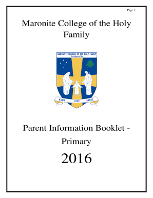 Fillable Online Maronite College of the Holy Family. Term 4 - Week 9 ...