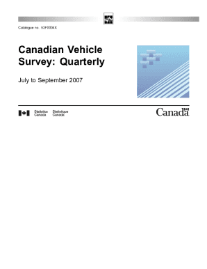 Fillable Online publications gc California Light-Duty Vehicle Survey ...