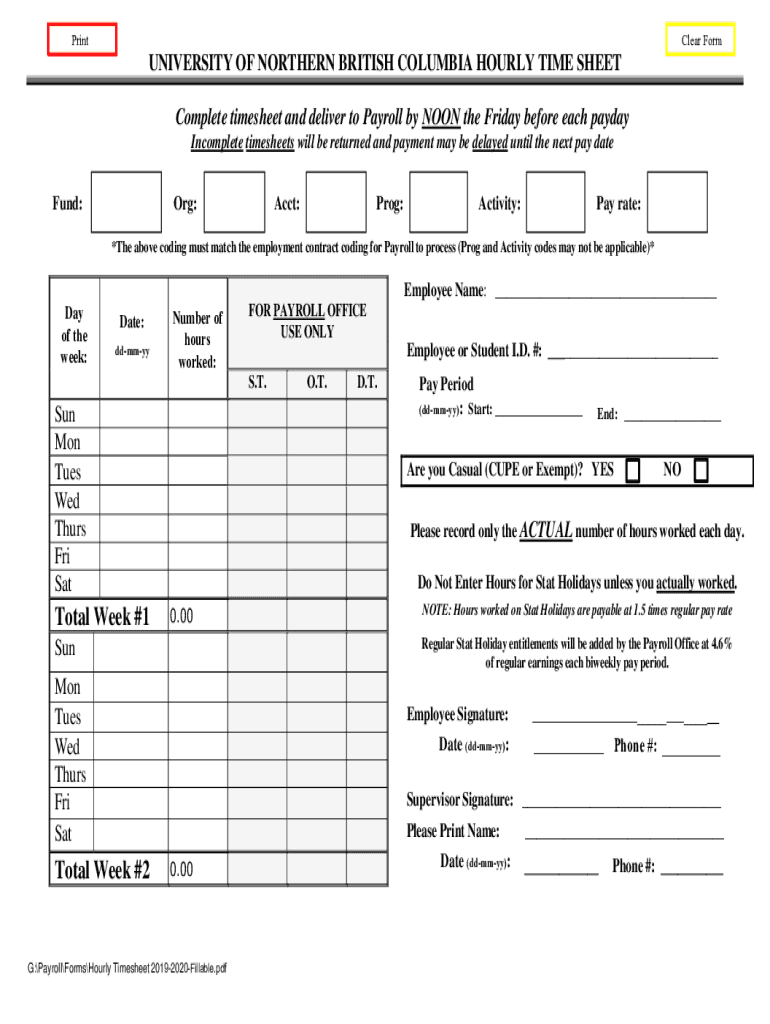 Fillable Online time entry & leave management guide for payroll preparers ... Fax Email Print ...