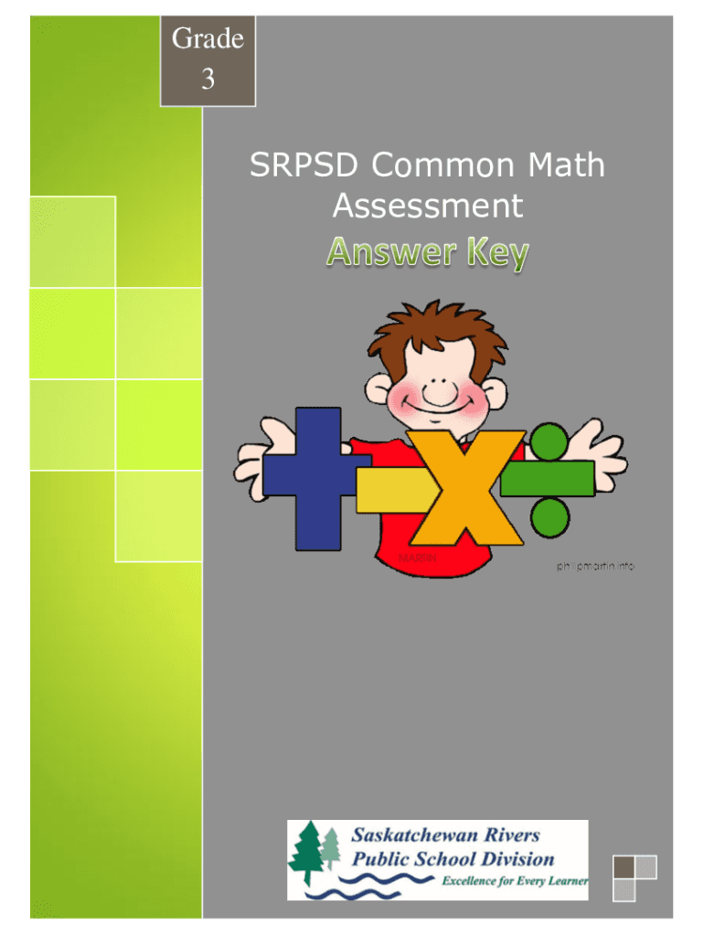 Fillable Online SRPSD Grade 3 Math Rubrics Fax Email Print - pdfFiller