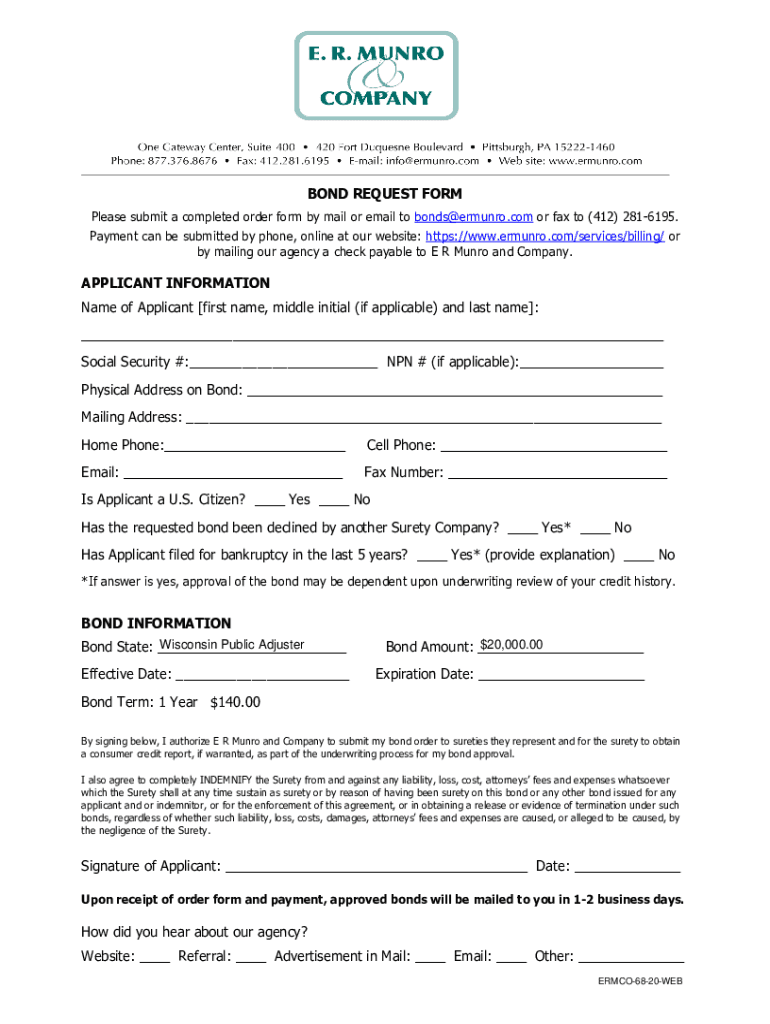 Fillable Online Notary Bond & Application Fax Email Print - pdfFiller