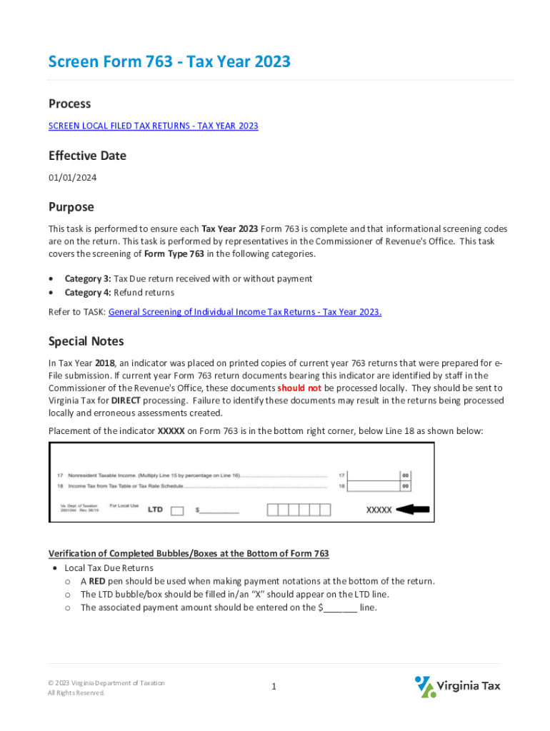 Fillable Online General Screening of Individual Income Tax Returns Fax ...