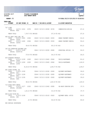 Fillable Online WARRANT: 273 Fax Email Print - pdfFiller